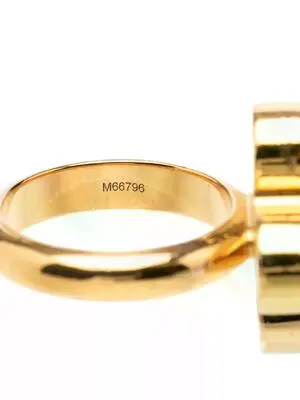LOUIS VUITTON 2012 Brass Love Letters Timeless Ring Set