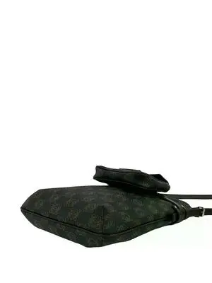 Loewe 1990-2000 Anagram Coated Canvas Crossbody Bag