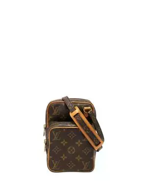 LOUIS VUITTON Monogram Canvas Mini Amazone Crossbody Bag - Brown