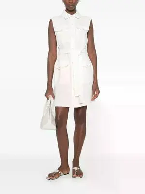 P.a.r.o.s.h Sleeveless Shirt Mini Dress