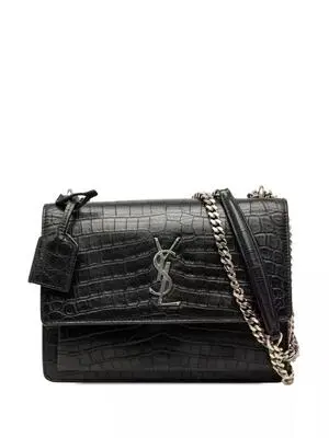 Saint Laurent Medium Monogram Sunset Crossbody Bag