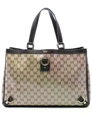 Gucci Gg Crystal Abbey D Ring Tote Bag