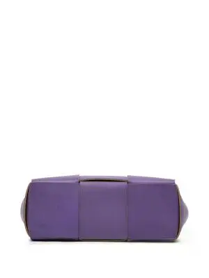 Bottega Veneta Small Nappa Maxi Intrecciato Arco Tote Bag - Purple