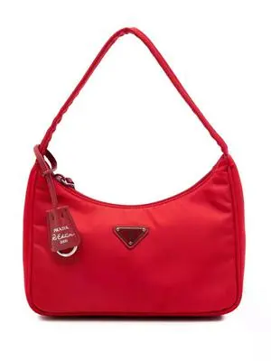 Prada Tessuto Re Edition 2000 Shoulder Bag - Red
