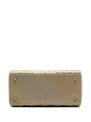 Dior Medium Patent Cannage Lady Satchel