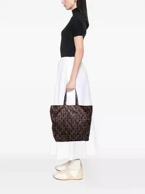 Prada Tessuto Printed Tote Bag