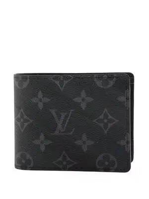 LOUIS VUITTON 2021-2026 Monogram Eclipse Multiple Wallet Small Wallets - Black