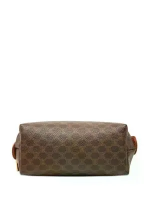 Celine Macadam Coated Canvas Cosmetic Pouch