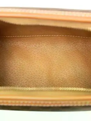 Celine Macadam Coated Canvas Cosmetic Pouch