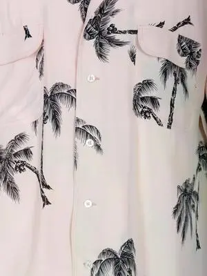 DOPPIAA Palm Tree-print Shirt