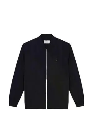 NOWADAYS Logo-embroidered Zip-up Bomber Jacket - Blue
