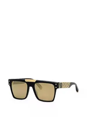 Philipp Plein Square Frame Sunglasses - Black