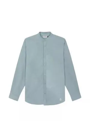 NOWADAYS Grandad-collar Shirt - Green