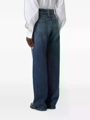 Brunello Cucinelli High-waisted Wide-leg Jeans