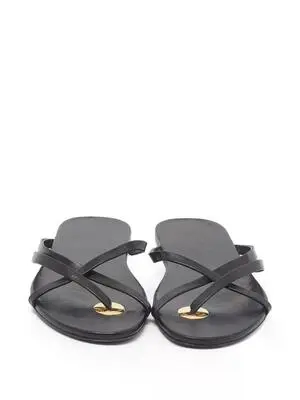 Saint Laurent Criss-cross Strap Sandals