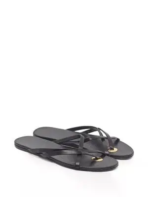 Saint Laurent Criss-cross Strap Sandals