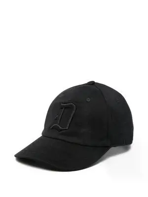 DONDUP Logo Embroidered Baseball Cap - Black
