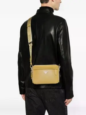Emporio Armani Logo Detail Messenger Bag