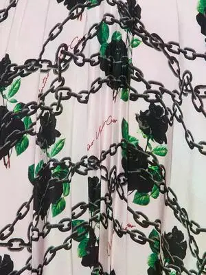 Valentino Garavani X Undercover Pleated Midi Skirt