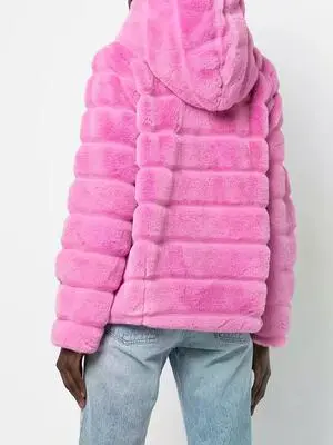Apparis Textured Hooded Coat