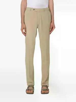 PT TORINO Beige Straight-leg Trousers - Neutrals