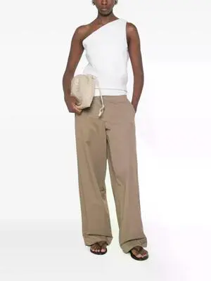RÓHE One-shoulder Top - Neutrals