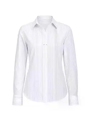 Barbara Bui Striped Long-sleeve Shirt