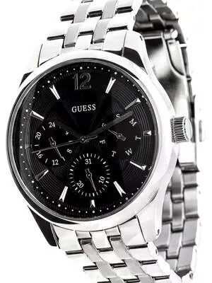 Guess Asset 43mm Watch With Link Bracelet - Black