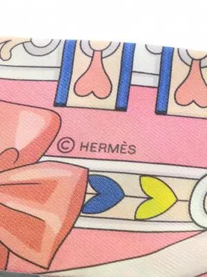 Hermès 2010s Harnais De Coeur Scarf
