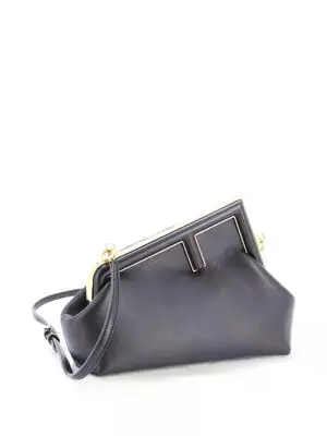 Fendi First Bag Leather Small Clutch Bag