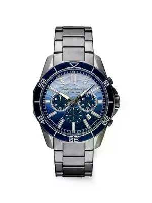 Armani Exchange Chronograph Watch - Blue