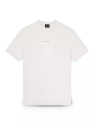 Armani Exchange Logo-patch Crew-neck Cotton T-shirt
