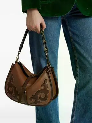 Etro Leather Bag Handle With Studs