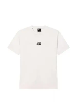 Armani Exchange Logo-print Crew-neck T-shirt - White