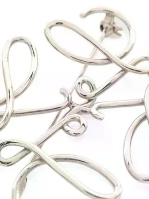 Loewe Anagram Brooch - Silver