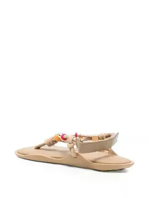 Flowze Beaded-rope Sandals