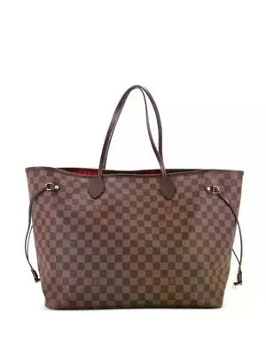 LOUIS VUITTON Damier Gm Tote Bag - Brown