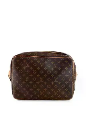 LOUIS VUITTON Reporter Bag Monogram Canvas Gm - Brown
