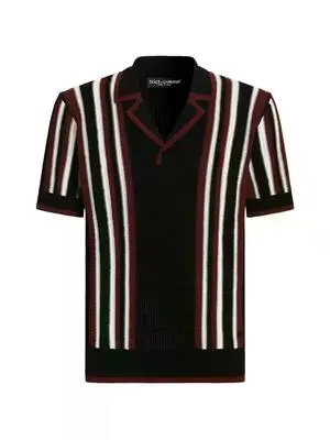 Dolce & Gabbana V-neck T-shirt - Black