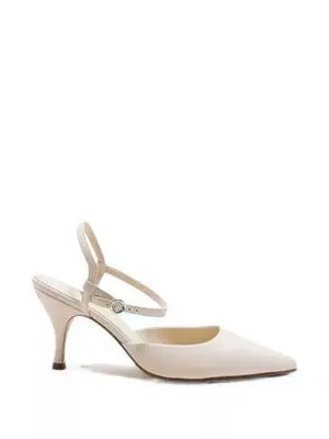 AeydĒ Catelyn Pointed-toe Pumps - Neutrals
