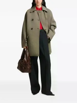 Marni Gathered Leather Bag