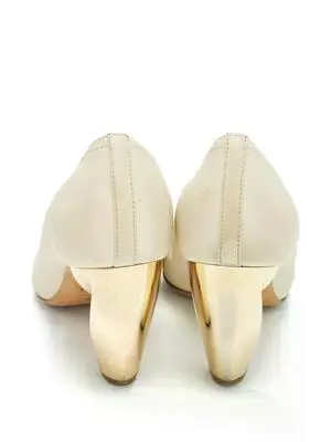 Dior Scrunch Square-toe Pumps
