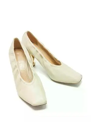 Dior Scrunch Square-toe Pumps