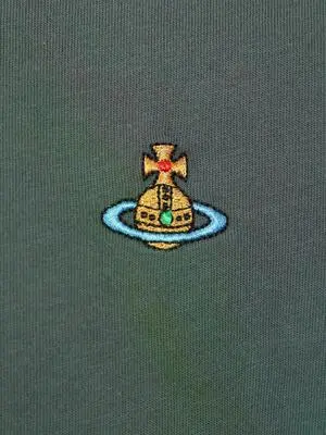VIVIENNE WESTWOOD Orb-embroidered T-shirt
