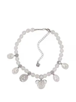 YVMIN Grape Bear Necklace - Silver