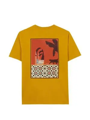 NOWADAYS Graphic-print T-shirt - Yellow
