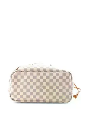 LOUIS VUITTON Neverfull Mm Tote Bag - White