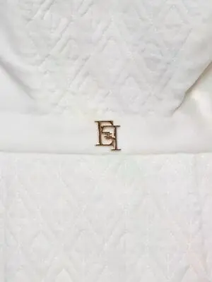 Elisabetta Franchi Strapless Quilted Mini Dress