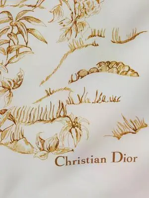 Dior Jardin D'hiver Square Scarf