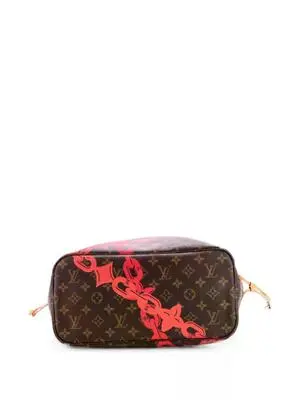 LOUIS VUITTON Monogram Canvas Mm Tote Bag - Brown